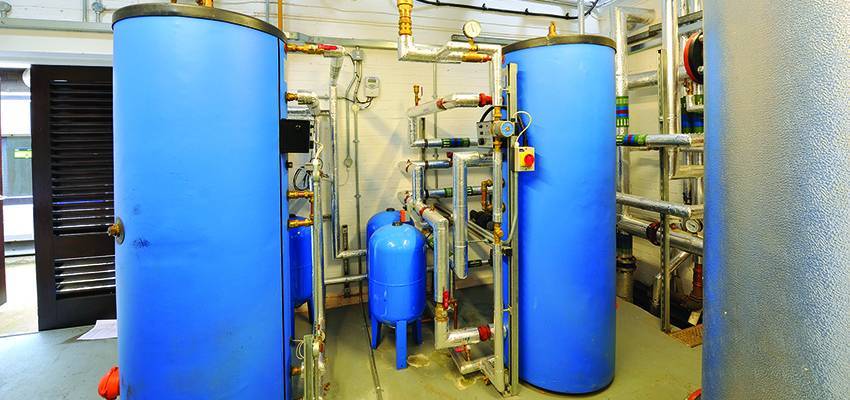 Powerstock glass lined calorifier