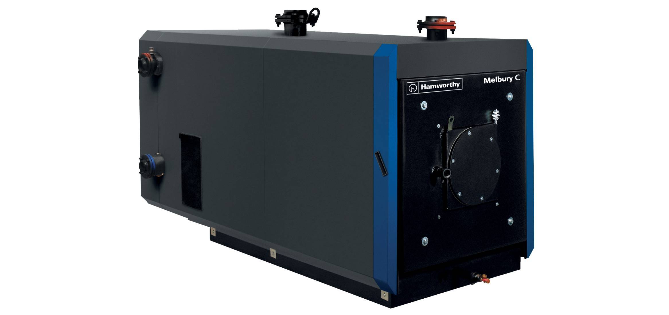 Melbury C steel shell condensing pressure jet boiler