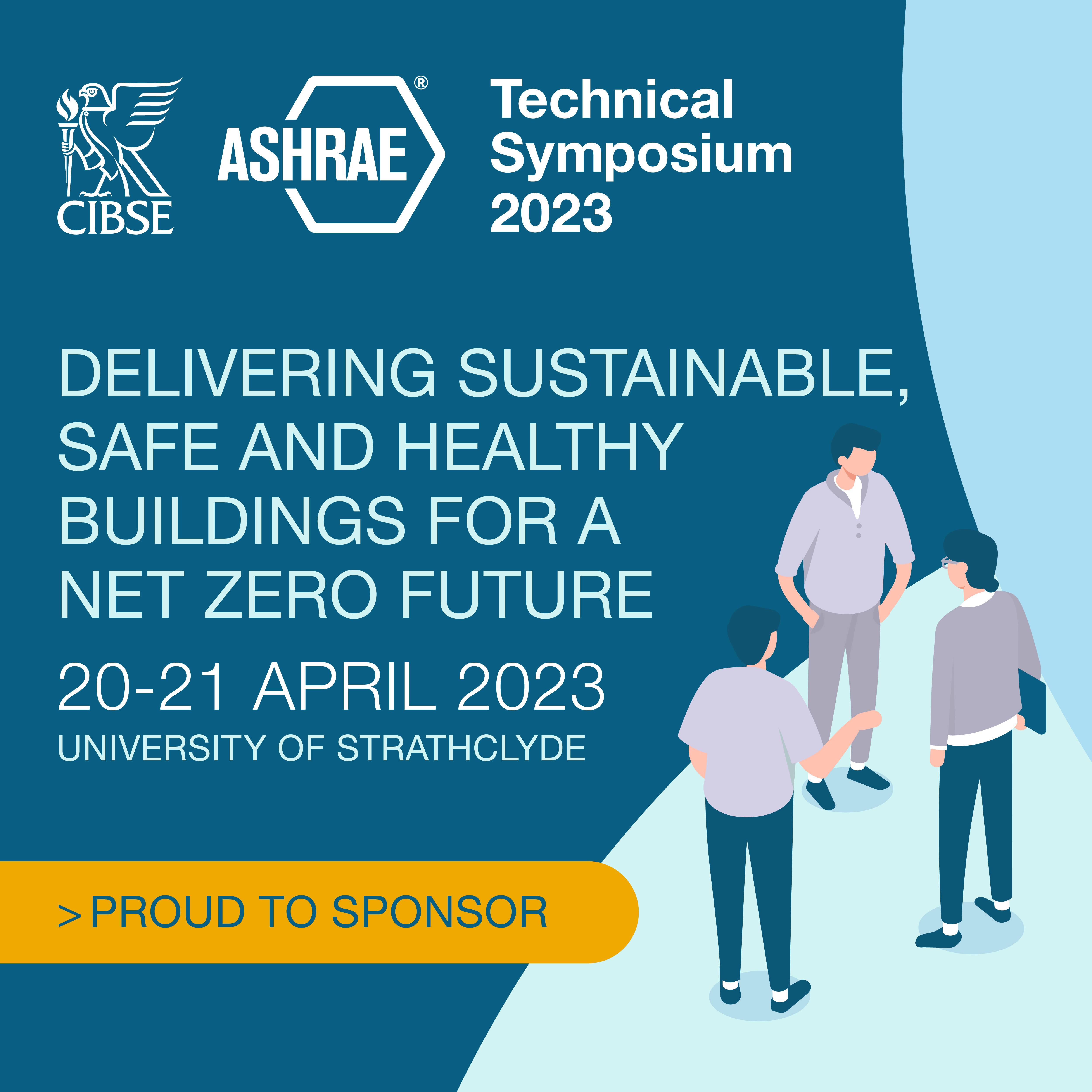 Hamworthy sponsor the 2023 CIBSE ASHRAE Technical Symposium